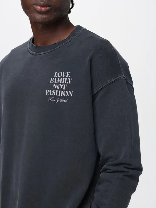 FAMILY FIRST Sweatshirt With Graphic Print