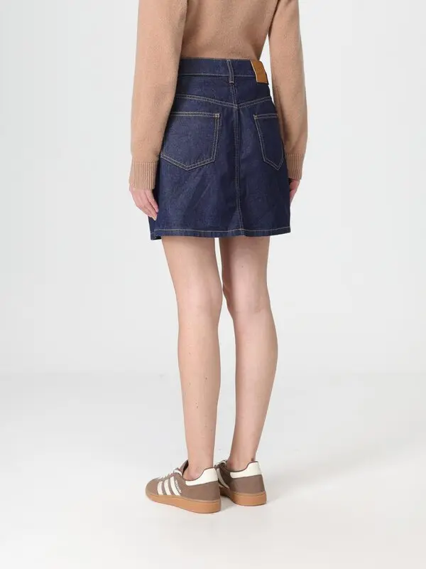 Maison Kitsuné Denim Skirt