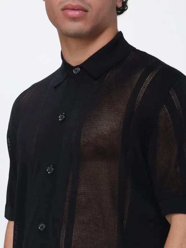 PAOLO PECORA Knitted Polo Shirt