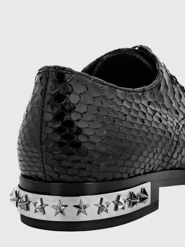 Philipp Plein Python Leather Derby Shoes