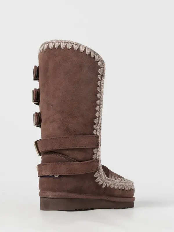Mou Knee-high Boots With Buckle Detailing