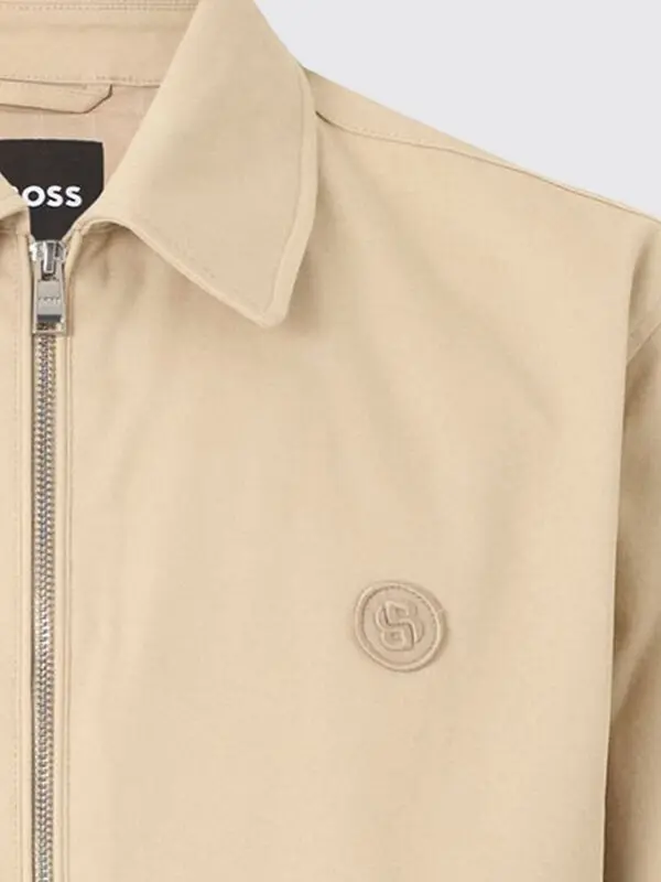 BOSS Cotton Jacket - Beige