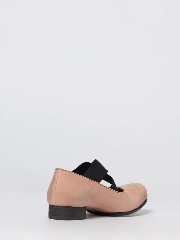 UMA WANG Leather Mary Jane Ballerinas - Pink