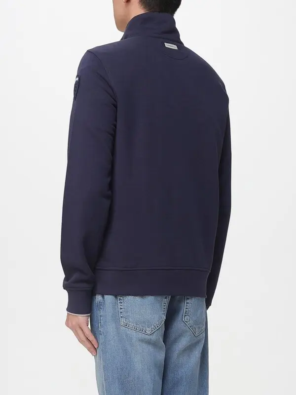 BLAUER. Cotton Zip-up Sweatshirt