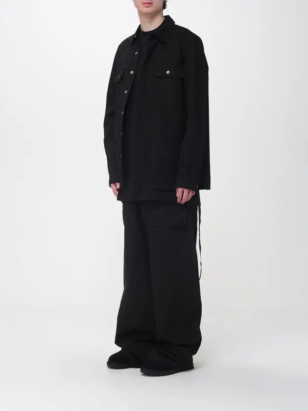 Rick Owens Cotton Shirt Jacket