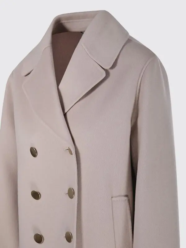 Max Mara Double Breasted Coat - Beige