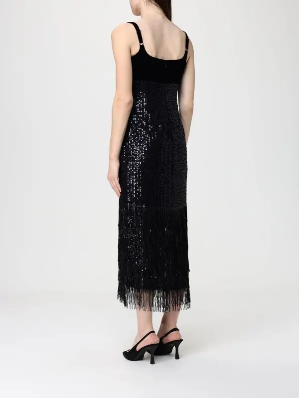 Karl Lagerfeld Sequin Embellished Midi Dress