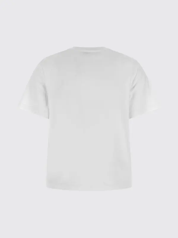 Tory Burch Embroidered Cotton T-shirt With Floral Appliqu