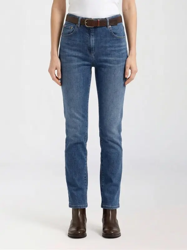 Brunello Cucinelli Skinny Fit High-waisted Jeans