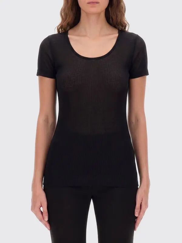 ROBERTO COLLINA Cotton T-shirts - Black