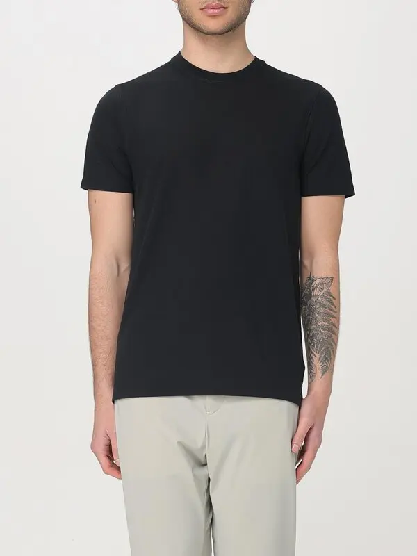 ZANONE T-shirt Colour - Black