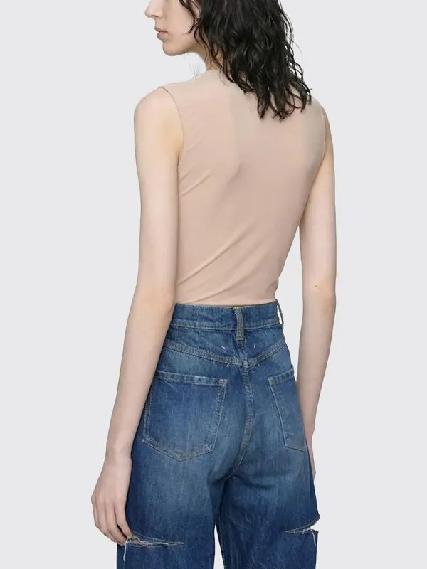 MAISON MARGIELA Sleeveless Top - Nude