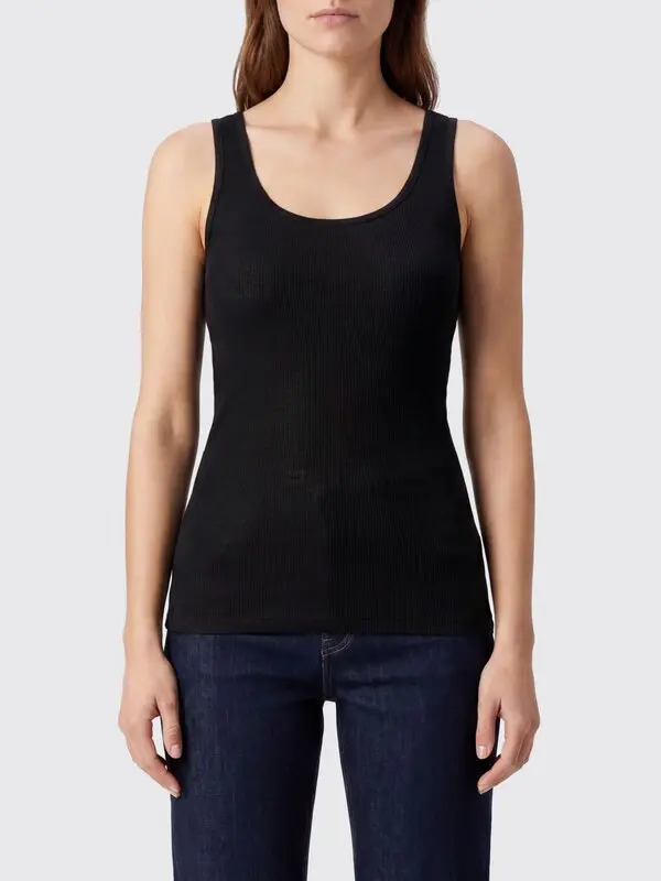 ROBERTO COLLINA Cotton Top - Black