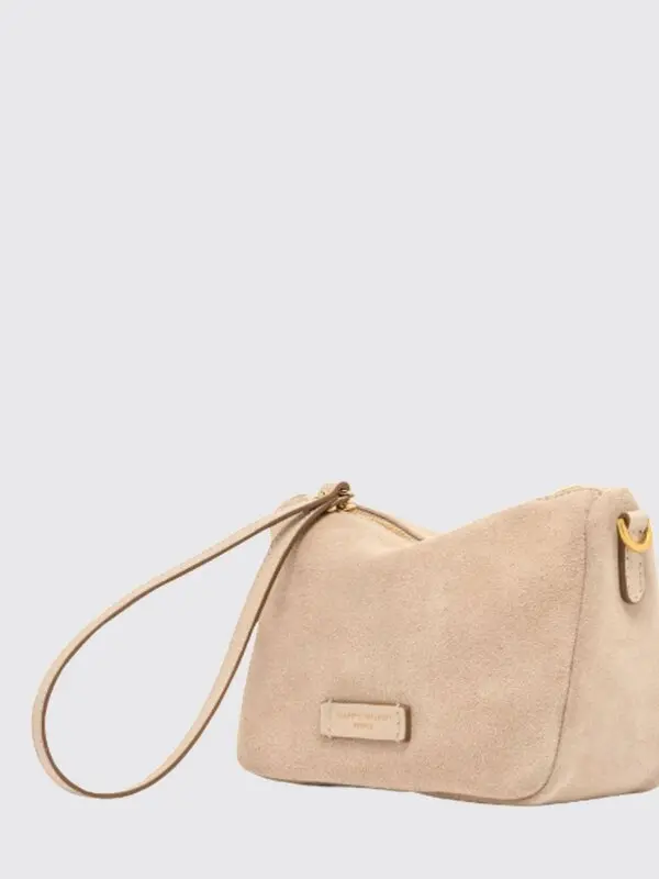 GIANNI CHIARINI Suede Handbag - Nude