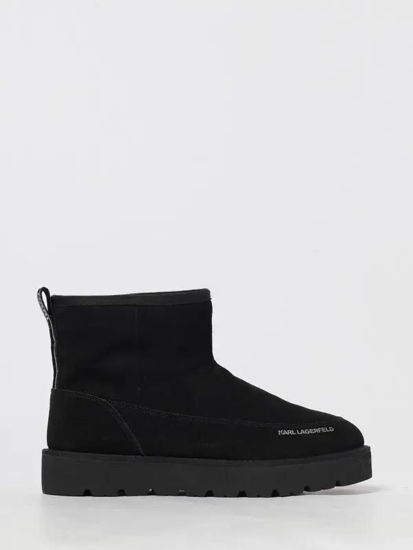 Karl Lagerfeld Suede Ankle Boots