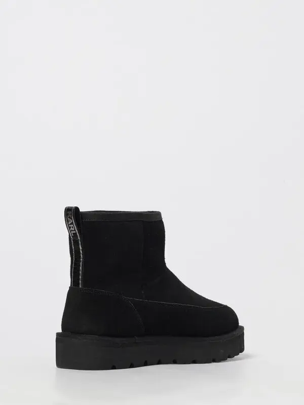 Karl Lagerfeld Suede Ankle Boots