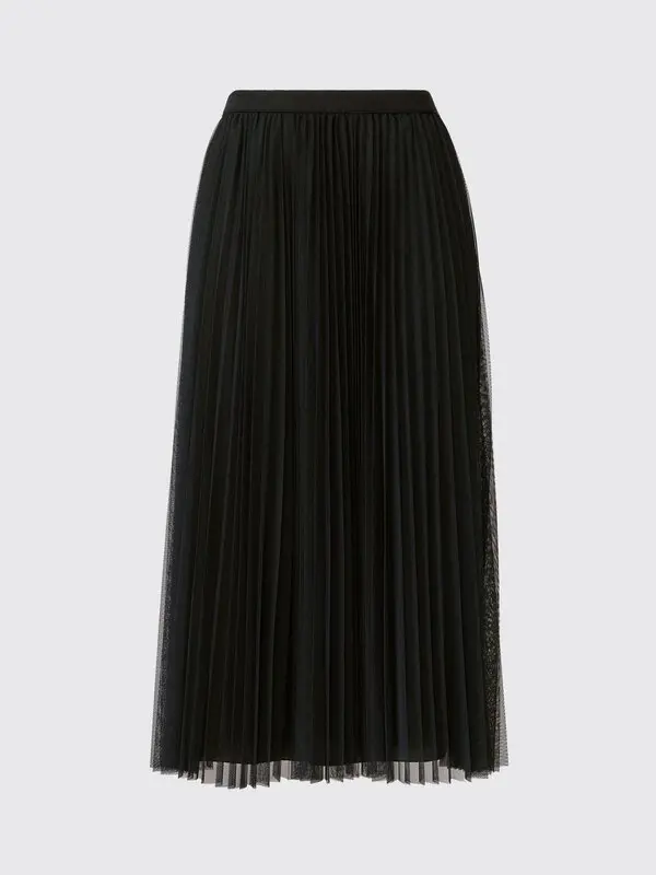Fabiana Filippi Pleated Midi Skirt - Blue