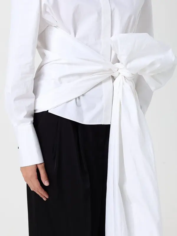 Karl Lagerfeld Draped Bow Detail Shirt