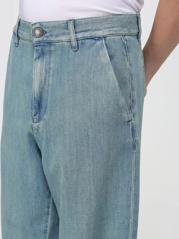 LARDINI Wide-leg Jeans