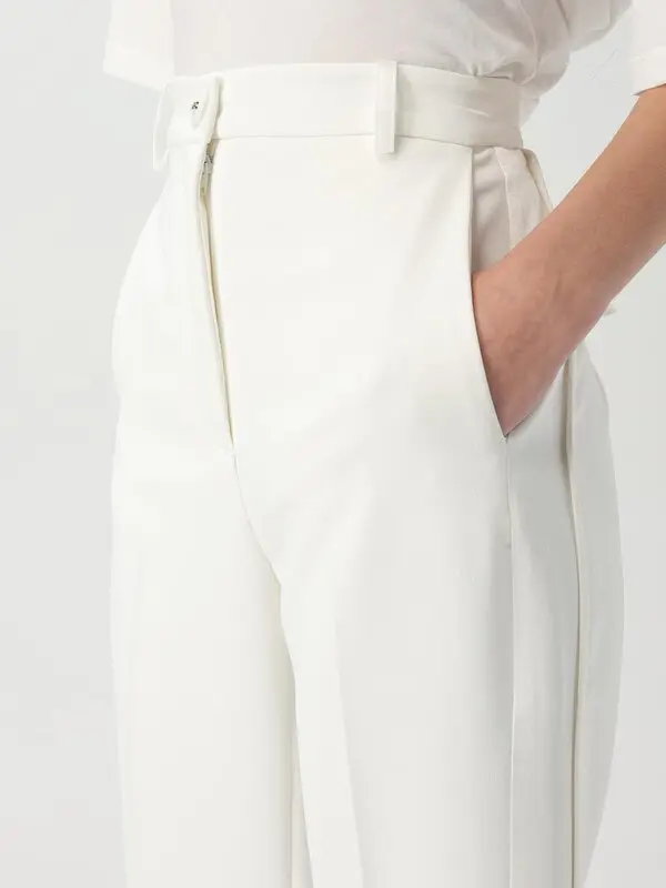 Elisabetta Franchi Tailored Trousers - Ivory