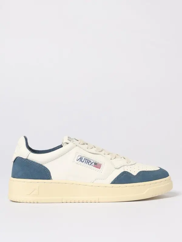 AUTRY Leather And Suede Sneakers - Blue