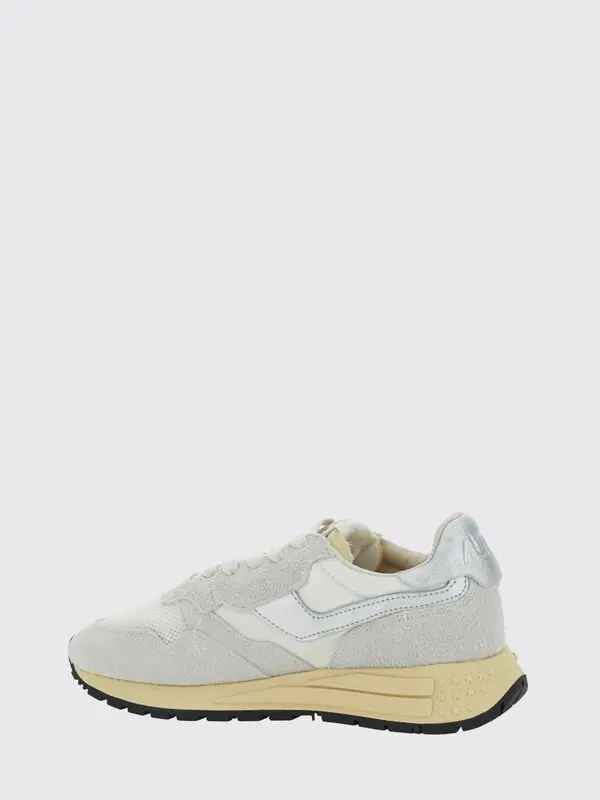 AUTRY Reelwind Nylon And Suede Sneakers With Serrated Sole - Grey