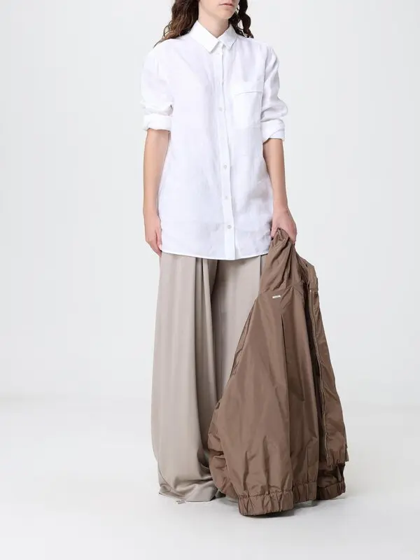 Max Mara Technical Nylon Zip Up Jacket