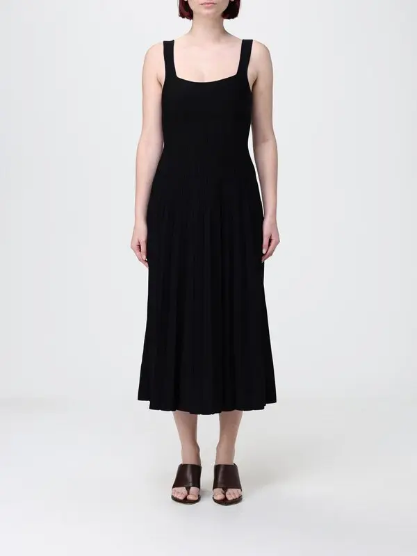 Staud Ellison Stretch Jersey Midi Dress