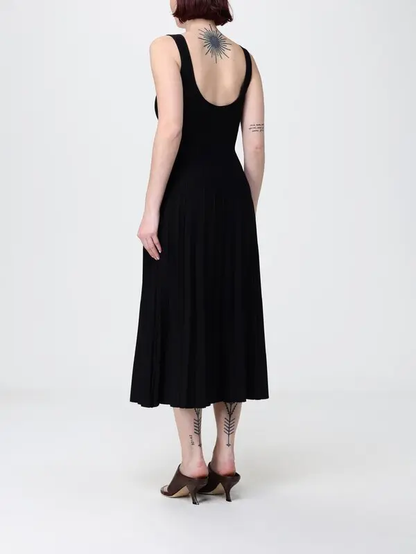 Staud Ellison Stretch Jersey Midi Dress