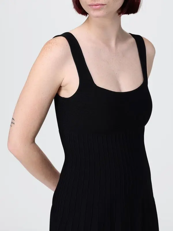 Staud Ellison Stretch Jersey Midi Dress
