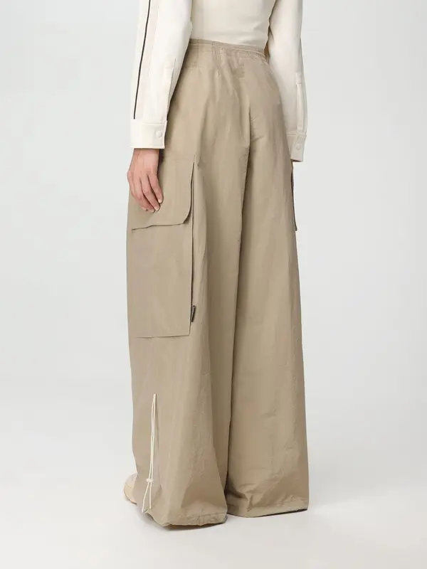 Palm Angels Wide Leg Cargo Trousers