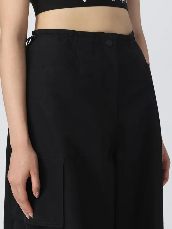 Palm Angels Cargo Trousers - Black