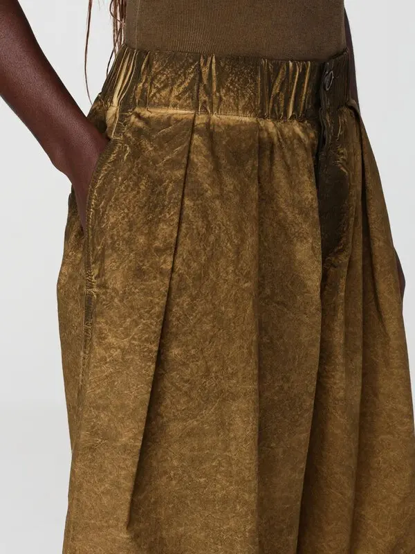 UMA WANG Poetic Culotte Wide Leg Trousers In Viscose Blend