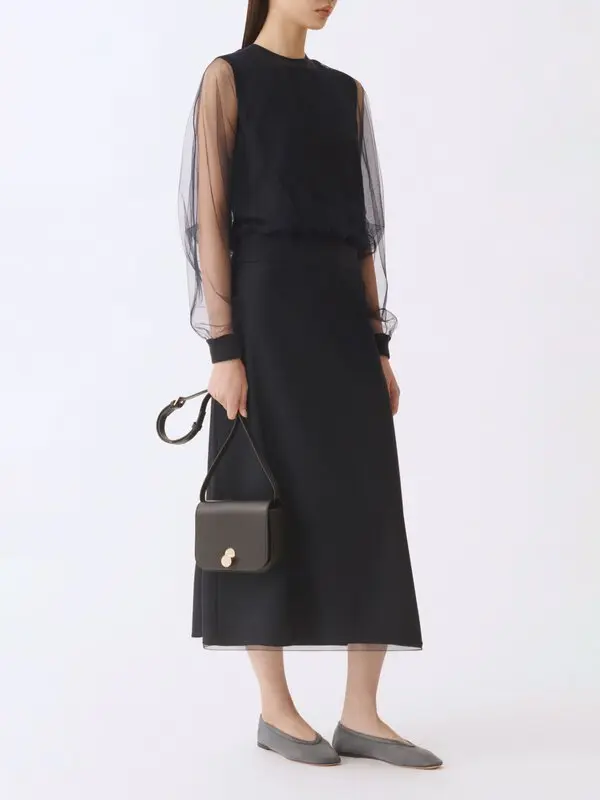Fabiana Filippi Midi Pencil Skirt - Blue