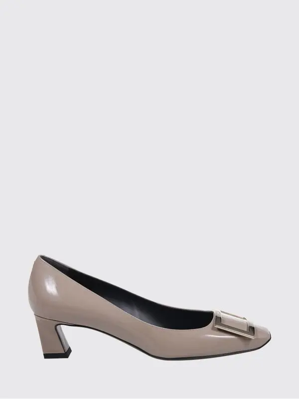 ROGER VIVIER Buckled Court Shoes - Beige