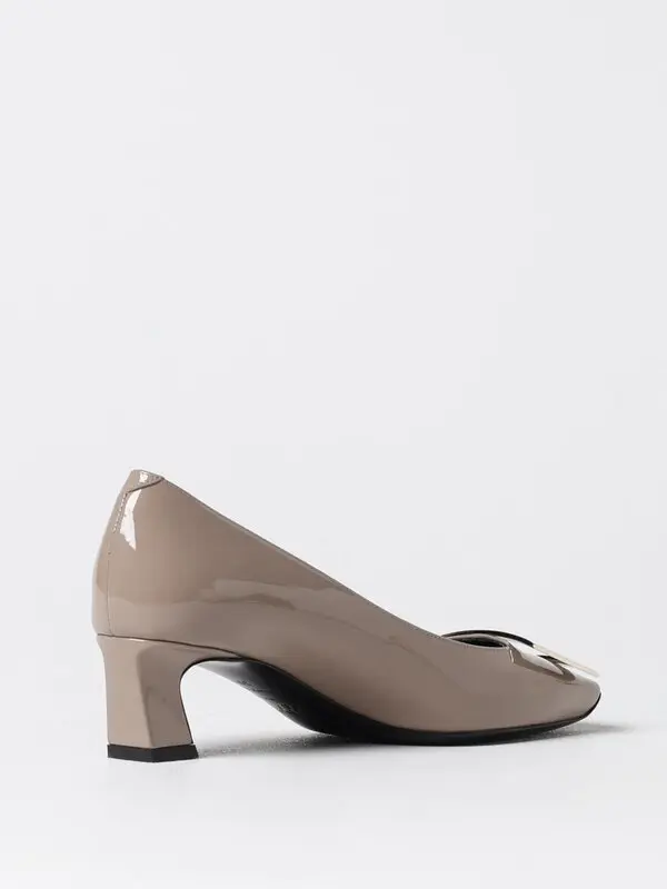ROGER VIVIER Court Shoes With Buckle Detail - Dove Grey