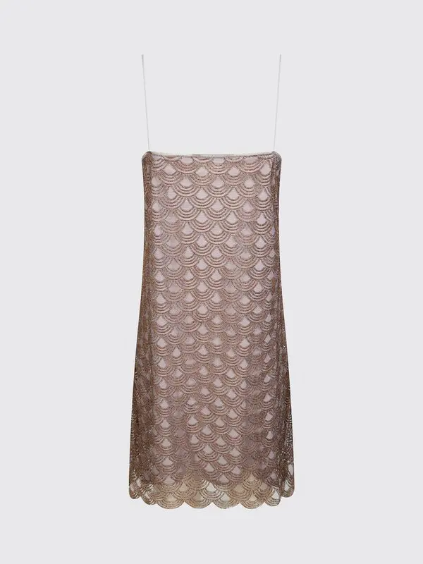 ROTATE BY BIRGER CHRISTENSEN Mini Dress With Embroidered Sequins And Bead Appliqu