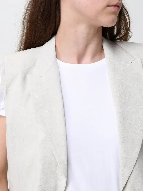 TWINSET Linen Blend Vest