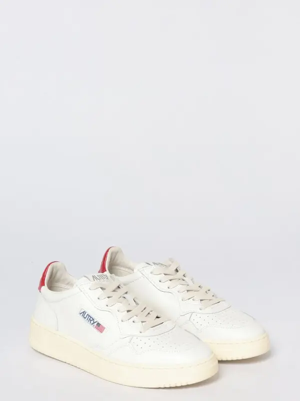 AUTRY Lace Up Sneakers - White