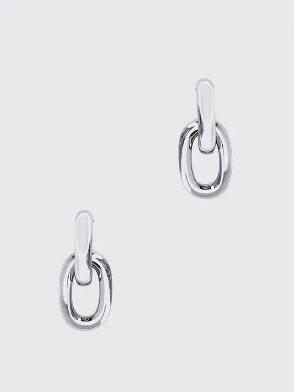 Rabanne Jewel Link Earrings - Silver