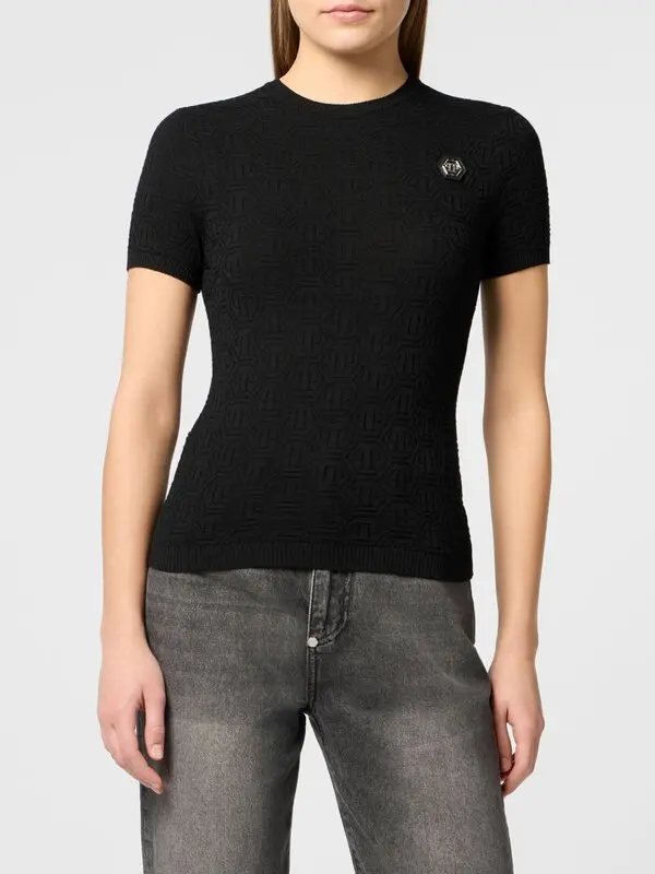 Philipp Plein Viscose Blend Jumper
