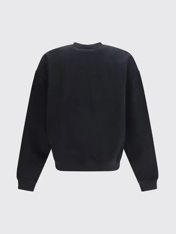 Dsquared2 Cotton Crewneck Sweatshirt With Logo - Black