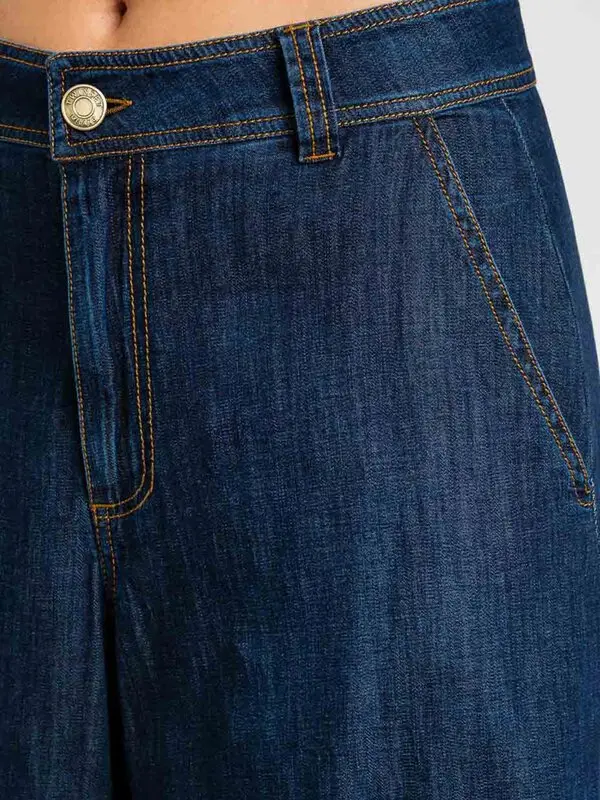 TWINSET Cotton Flare Jeans
