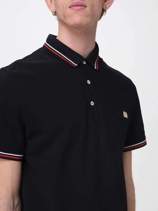 Valentino Garavani Cotton Polo Shirt With Logo - Black