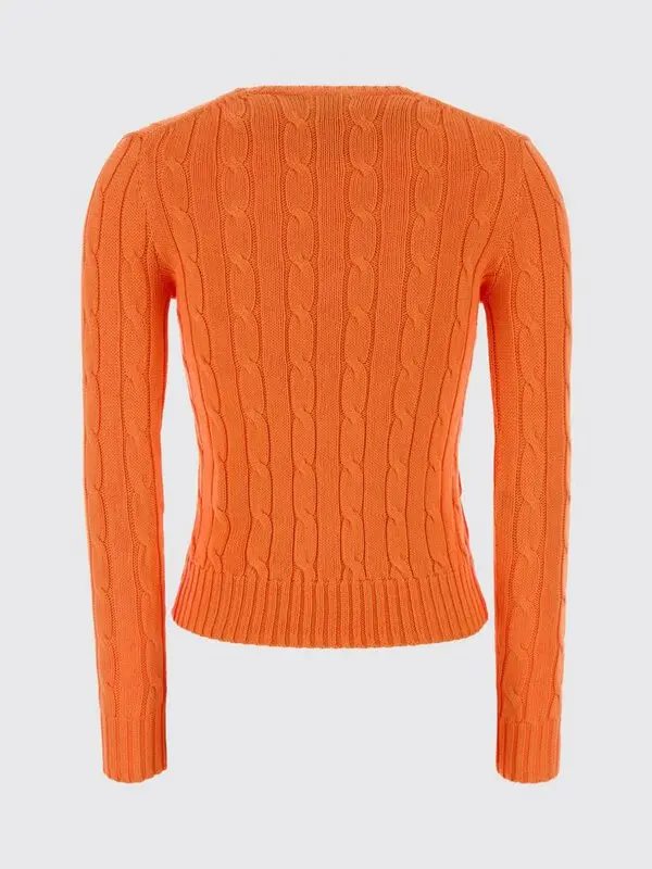 Polo Ralph Lauren Slim Fit Crewneck Sweater - Orange