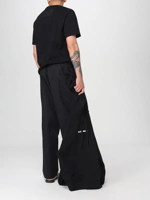 JIL SANDER Logo Hoodie - Black