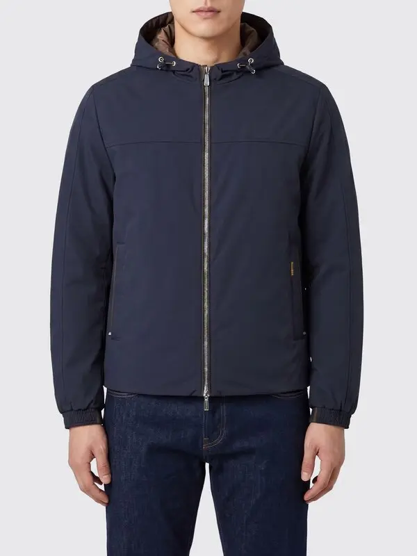 MOORER Hooded Windbreaker