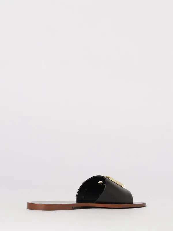 Dolce & Gabbana Dg Leather Slippers