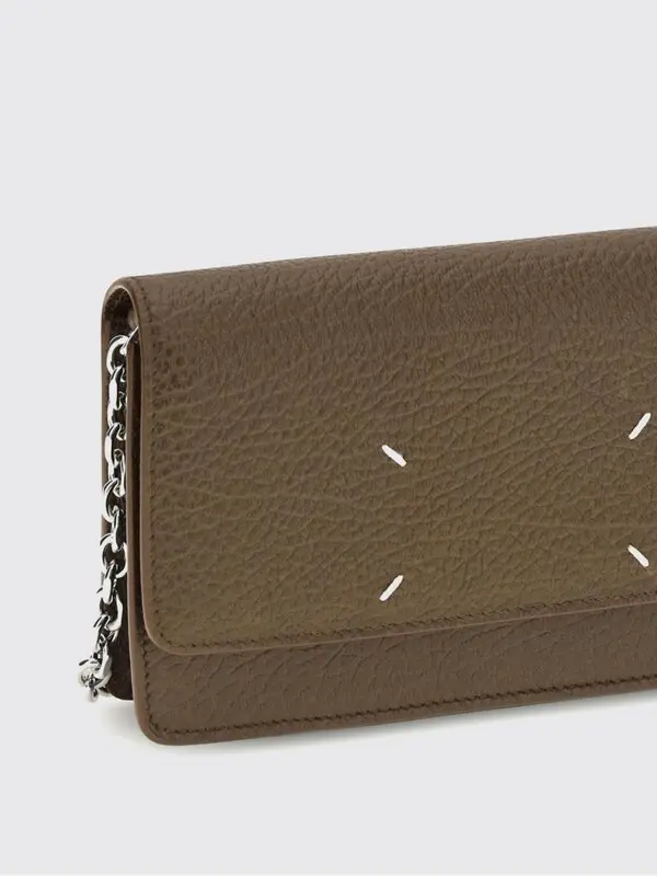 MAISON MARGIELA Grained Leather Wallet Bag
