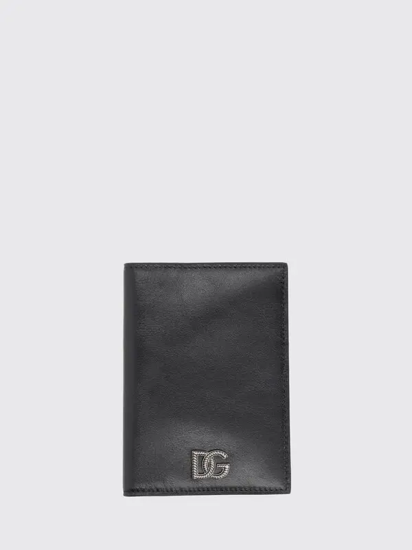 Dolce & Gabbana Dg Leather Passport Holder